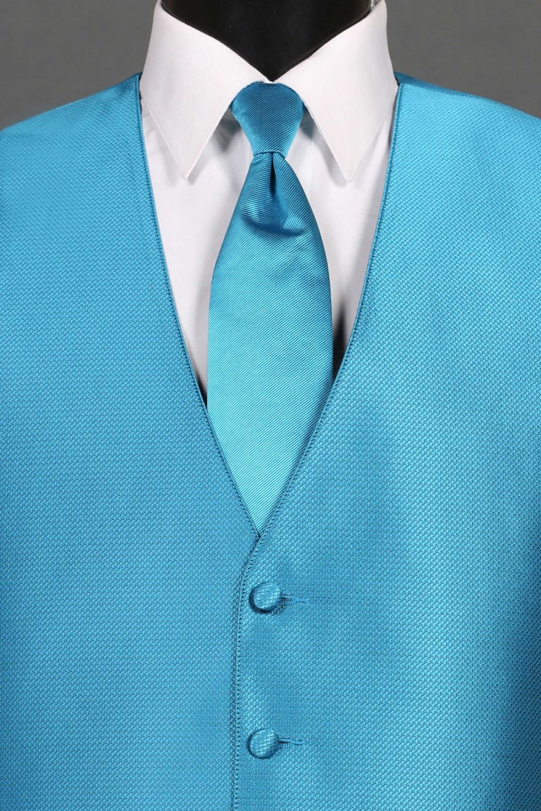 Wedgewood Solid Vest | Savvi Formalwear