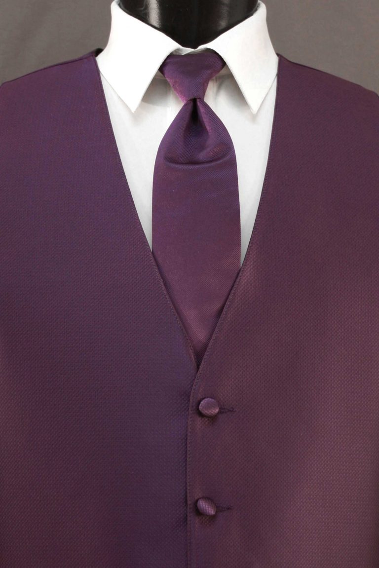 Plum Bradbury Vest | Savvi Formalwear